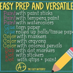 Easy Preschool Craft Kit, Kindergarten + Pre K Craft, Homeschool Crafts ...