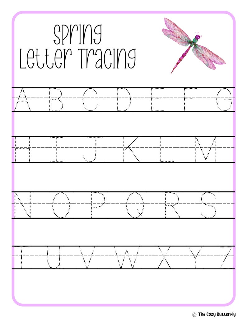 Spring Preschool Packet, Preschool Worksheets, Preschool Printable ...