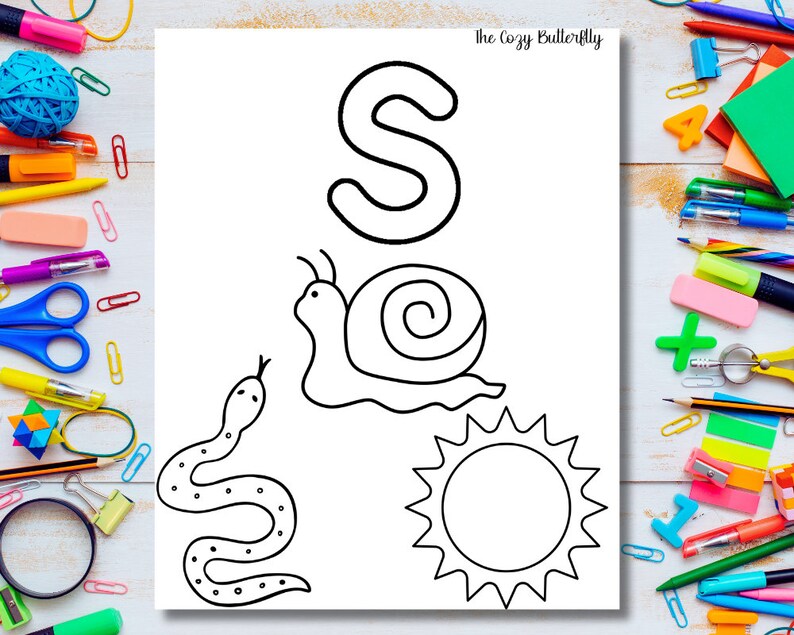 26 Printable Alphabet Coloring Pages, ABC Worksheets for Kids ...