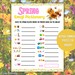 Spring Emoji Pictionary Game Printable Springtime Games Spring ...