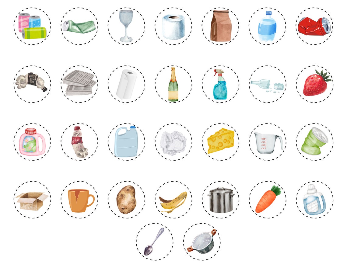 Earth Day Recycle Sort, Preschool Worksheet, Preschool Printable ...