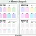 Weekly Planner, Printable, Digital, Weekly Planner PDF, Weekly ...