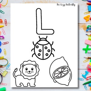 26 Printable Alphabet Coloring Pages, ABC Worksheets for Kids ...