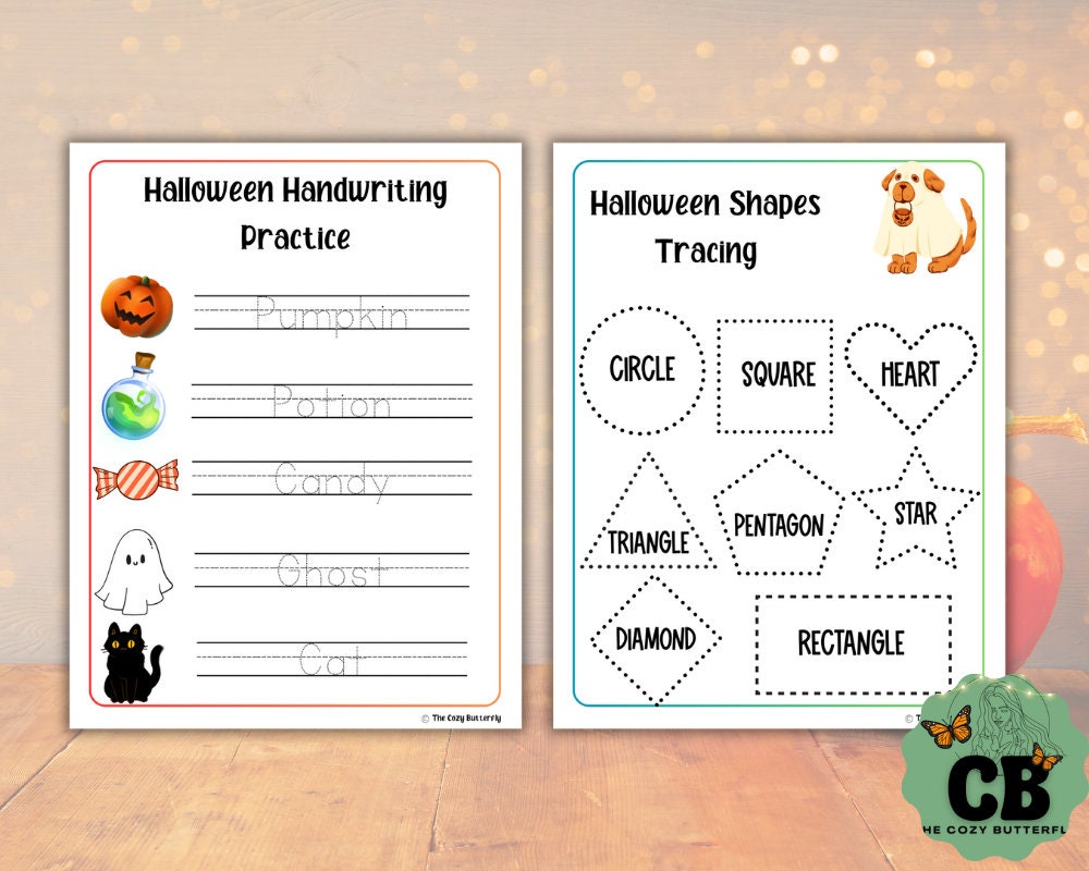 Halloween Preschool Packet, Halloween Preschool Printable, Homeschool ...