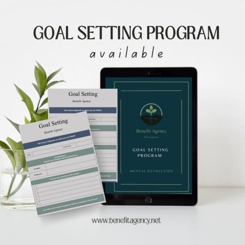 Goal Setting Program - Etsy