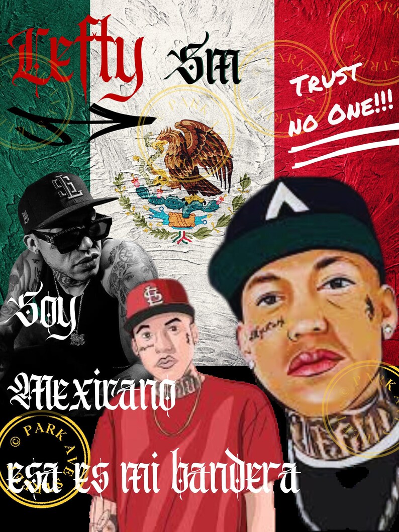 Rapper Lefty SM PNG Download - Etsy