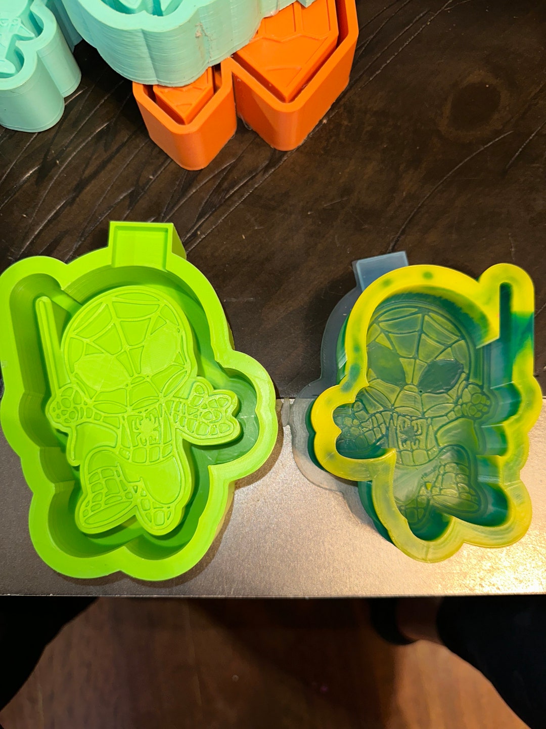 Spider-man Freshie Mold - Etsy