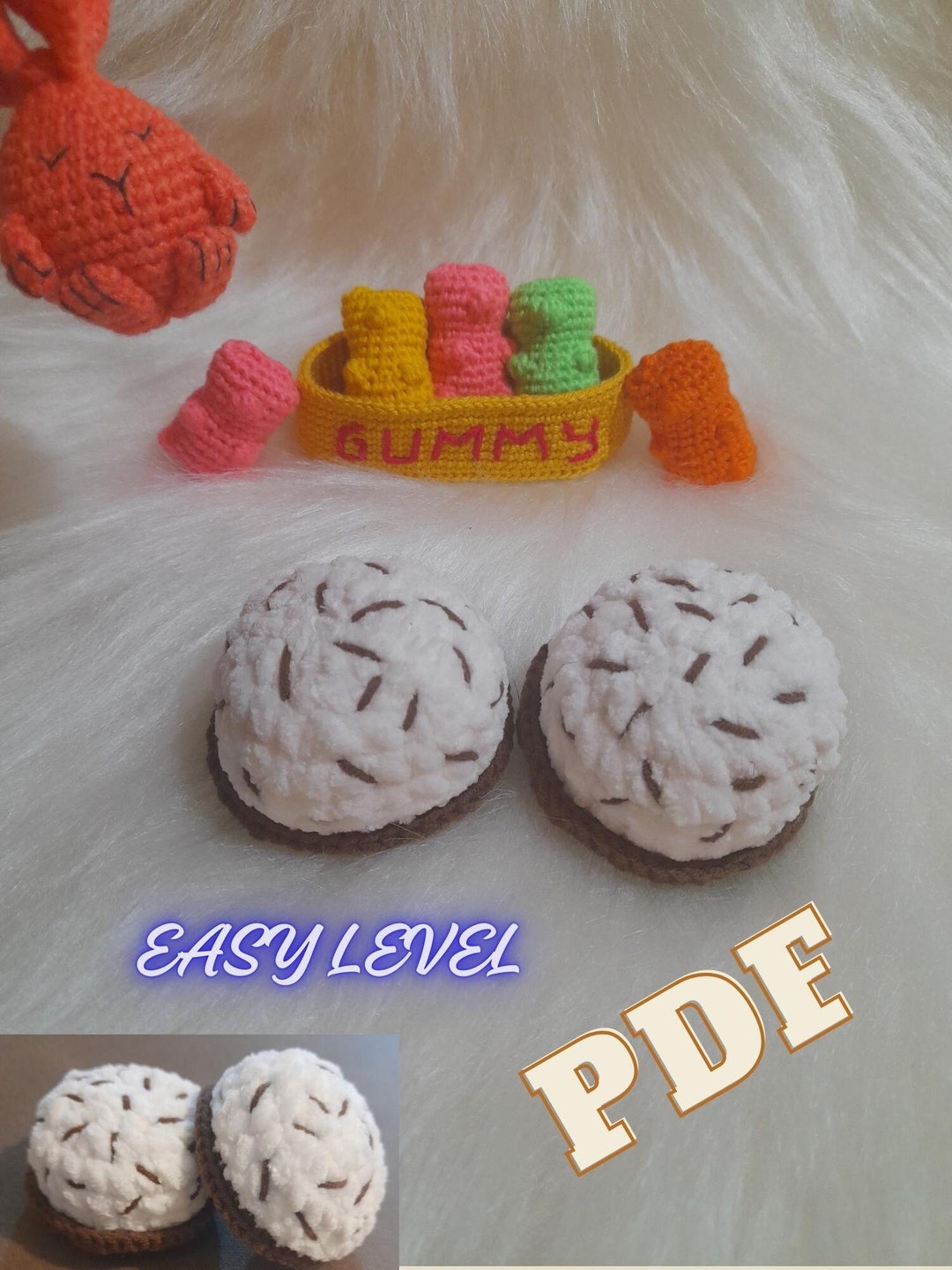 Biscuit Amigurumi Crochet Pattern PDF - Handmade Crochet Toy Recipe - Etsy