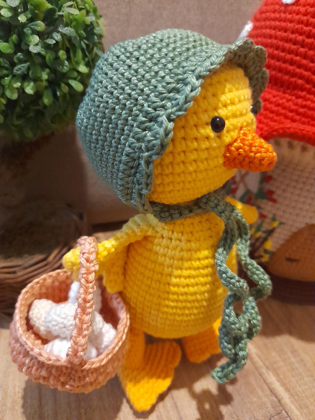 Modèle au crochet Amigurumi Poussin de Pâques : peluche à faire soi ...