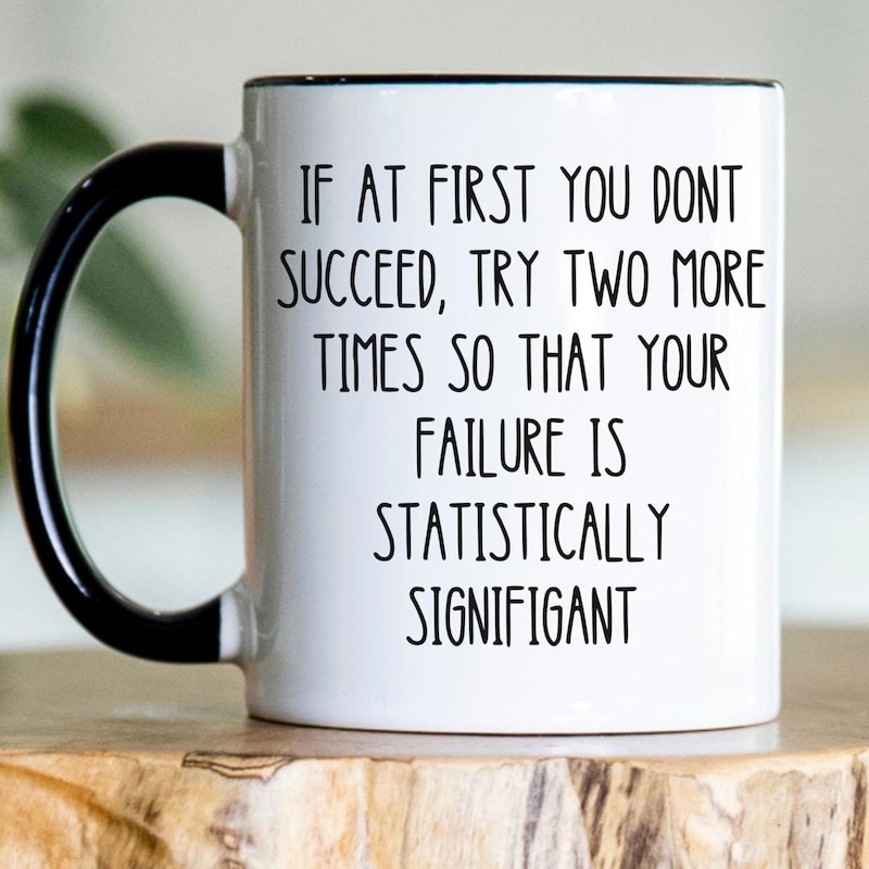 Statistiken witz becher - Etsy.de