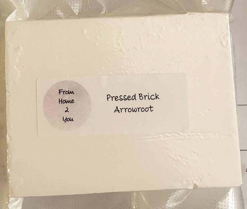 Pressed Cornstarch Brick - Etsy