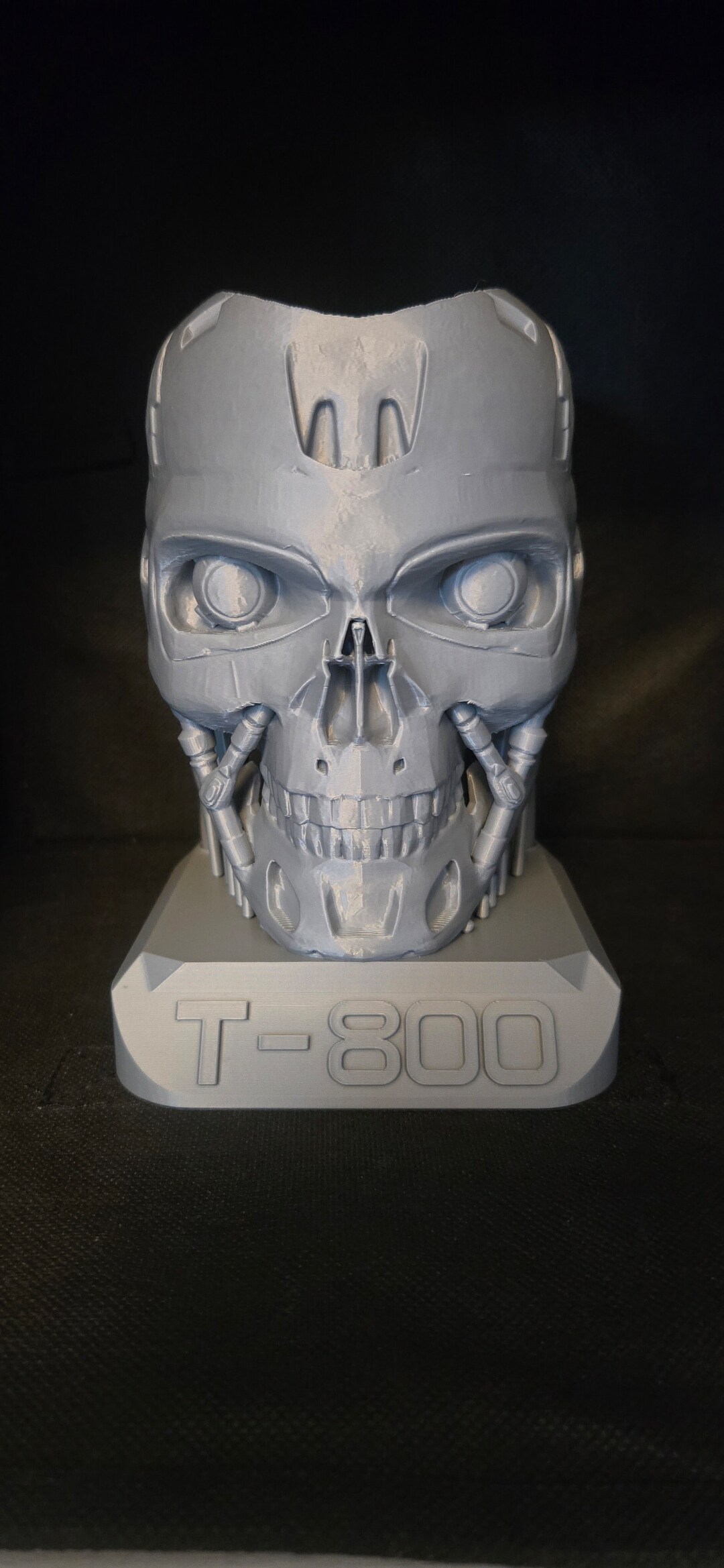 T800 Terminator Bust Pencil Holder, Sci-fi Desk Organizer, Unique ...