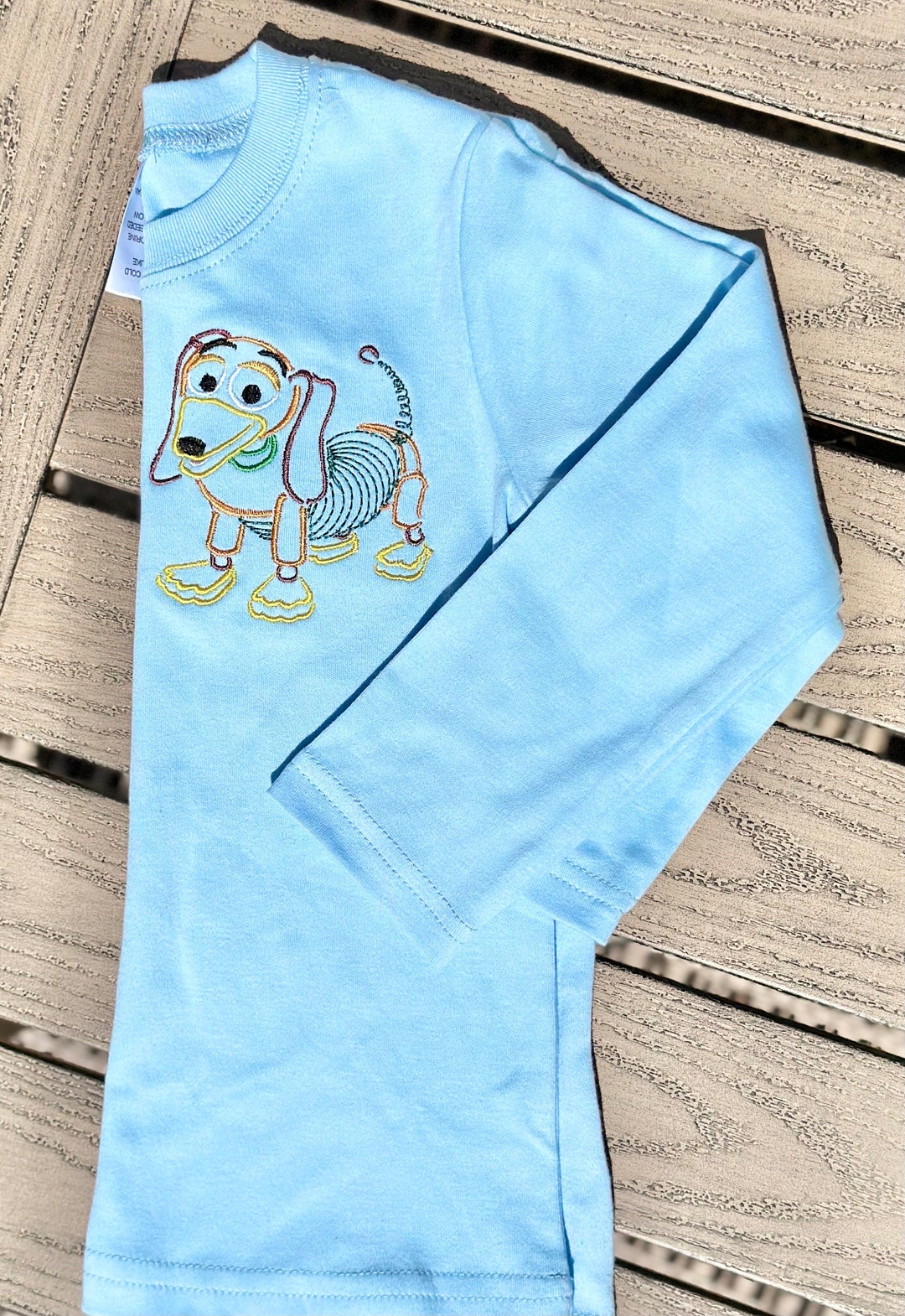 Toy Dog Custom Shirt for Kids Slinky Dog Themed Shirt for Boys Girls ...