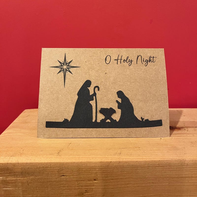 Nativity Cards - Etsy