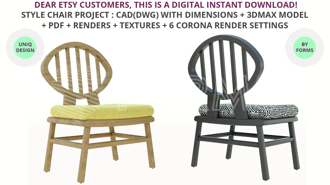 3d Chair Model for Drawing All Kind of Projects 3d Blocks Sofa Drawings ...