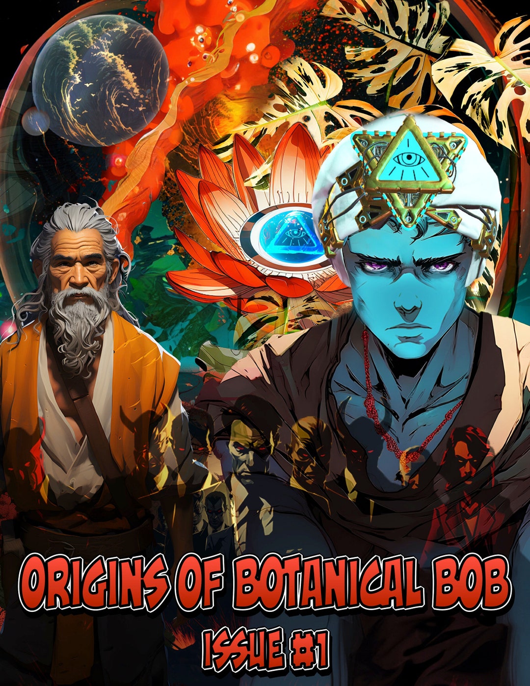 Botanical Bob Comics - Issue #1 - the Origins of Botanical Bob - Etsy