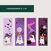 Halloween Bookmarks Ghost Spooky Bookish Bookmark for Reader Bookmark ...