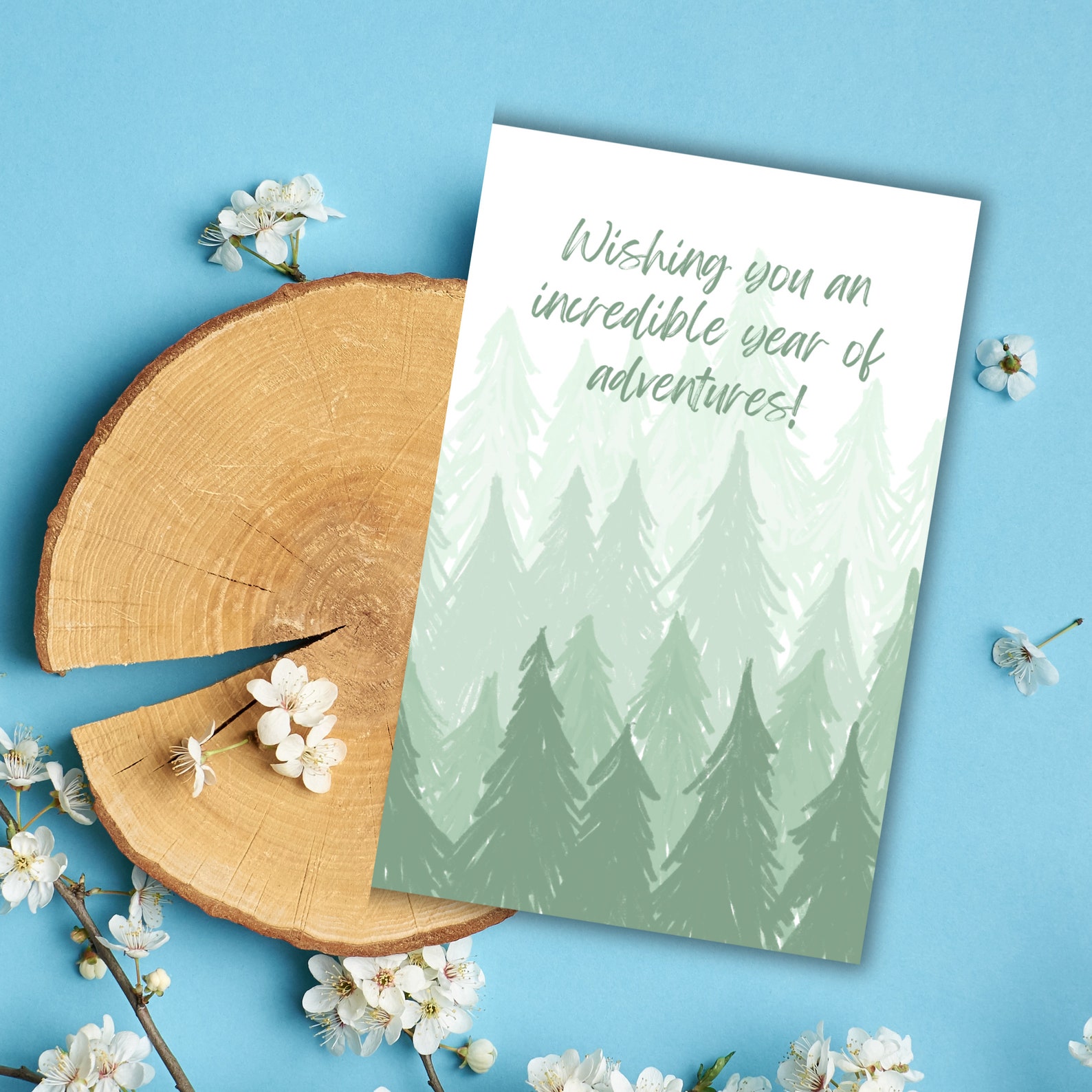 Printable New Adventure Congratulations Card for Coworker Outdoorsy ...