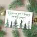 Printable Christmas Card Happy Holidays Card Winter Greeting Card ...