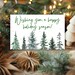 Printable Christmas Card Happy Holidays Card Winter Greeting Card ...