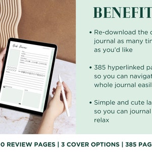 Digital Reading Journal for Goodnotes Digital Reading Tracker for iPad ...