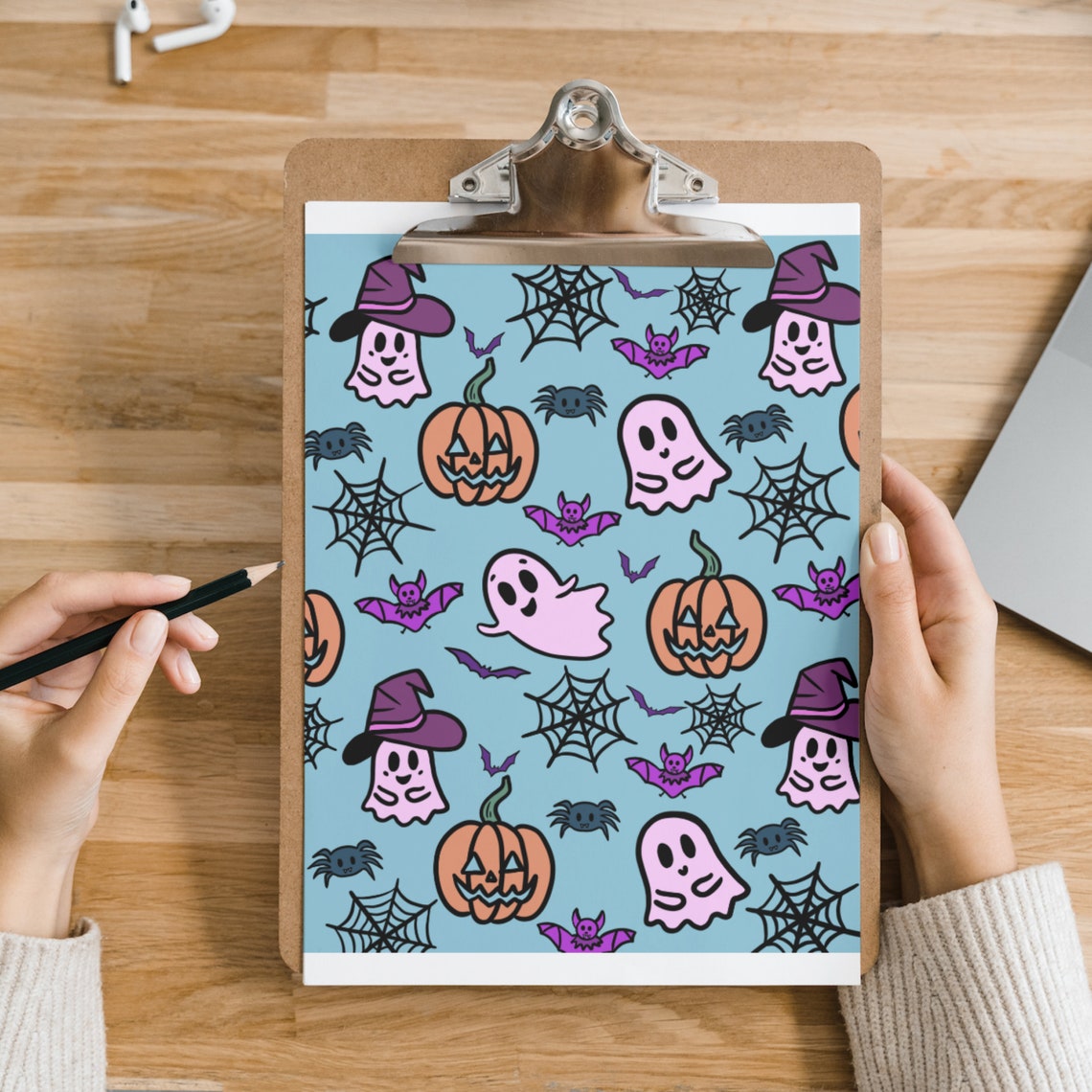 Printable Halloween Coloring Pages Bundle Ghost Spooky - Etsy