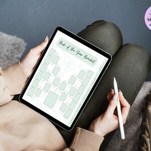 Digital Reading Journal for Goodnotes Digital Reading Tracker for iPad ...