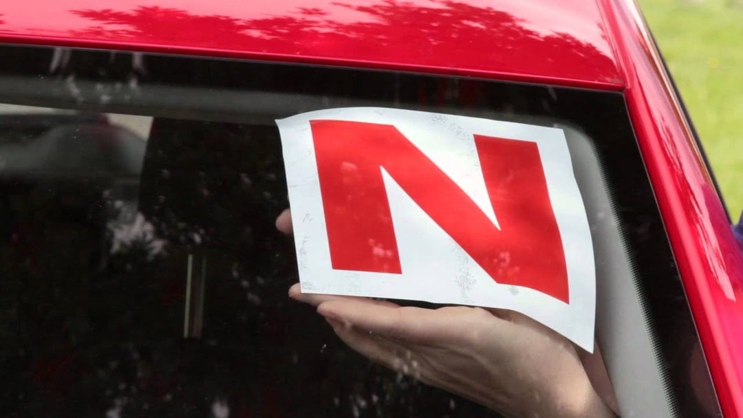Digital Product N Sticker for Ireland Novice Drivers - Car Learner ...