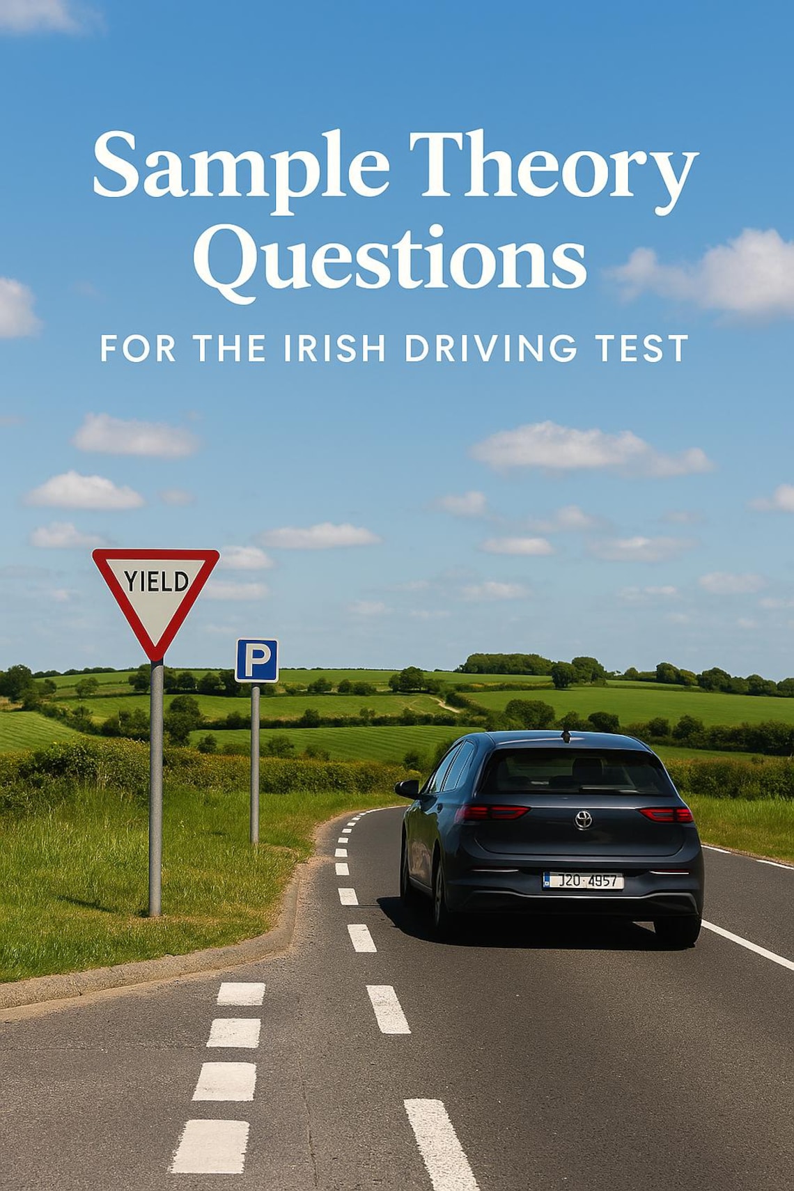 41 Irish Driving Theory Questions — Study Guide PDF for Learner Drivers ...