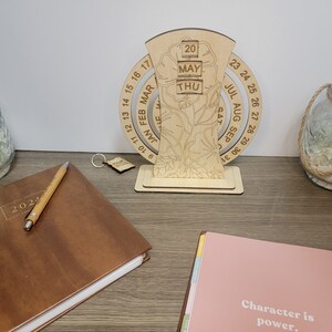Calendar Wheel DIY Laser Project - 4 Fronts and Fully Customizable ...