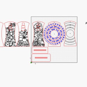 Calendar Wheel DIY Laser Project - 4 Fronts and Fully Customizable ...