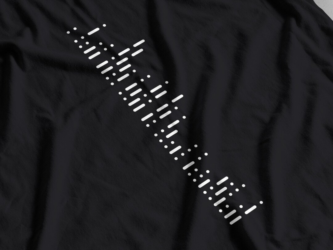 Darth Vader Morse Code T-shirt: Star Wars Inspired Hidden Quote - Etsy