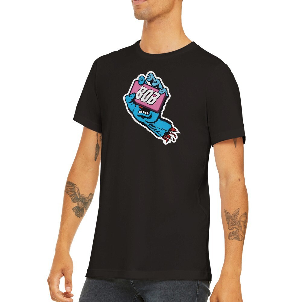 Screaming Bob Fight Club/santa Cruz Mash up T-shirt - Etsy