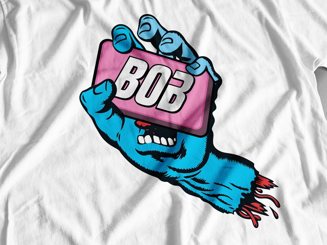 Screaming Bob! Fight Club/santa Cruz Mash up T-shirt - Etsy