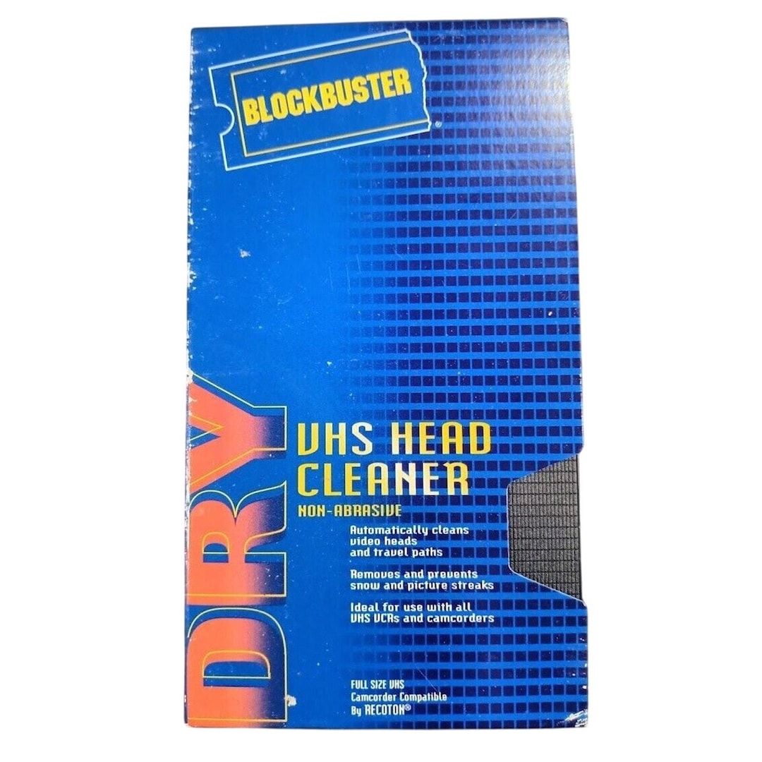 Blockbuster VHS Head Cleaner - Etsy