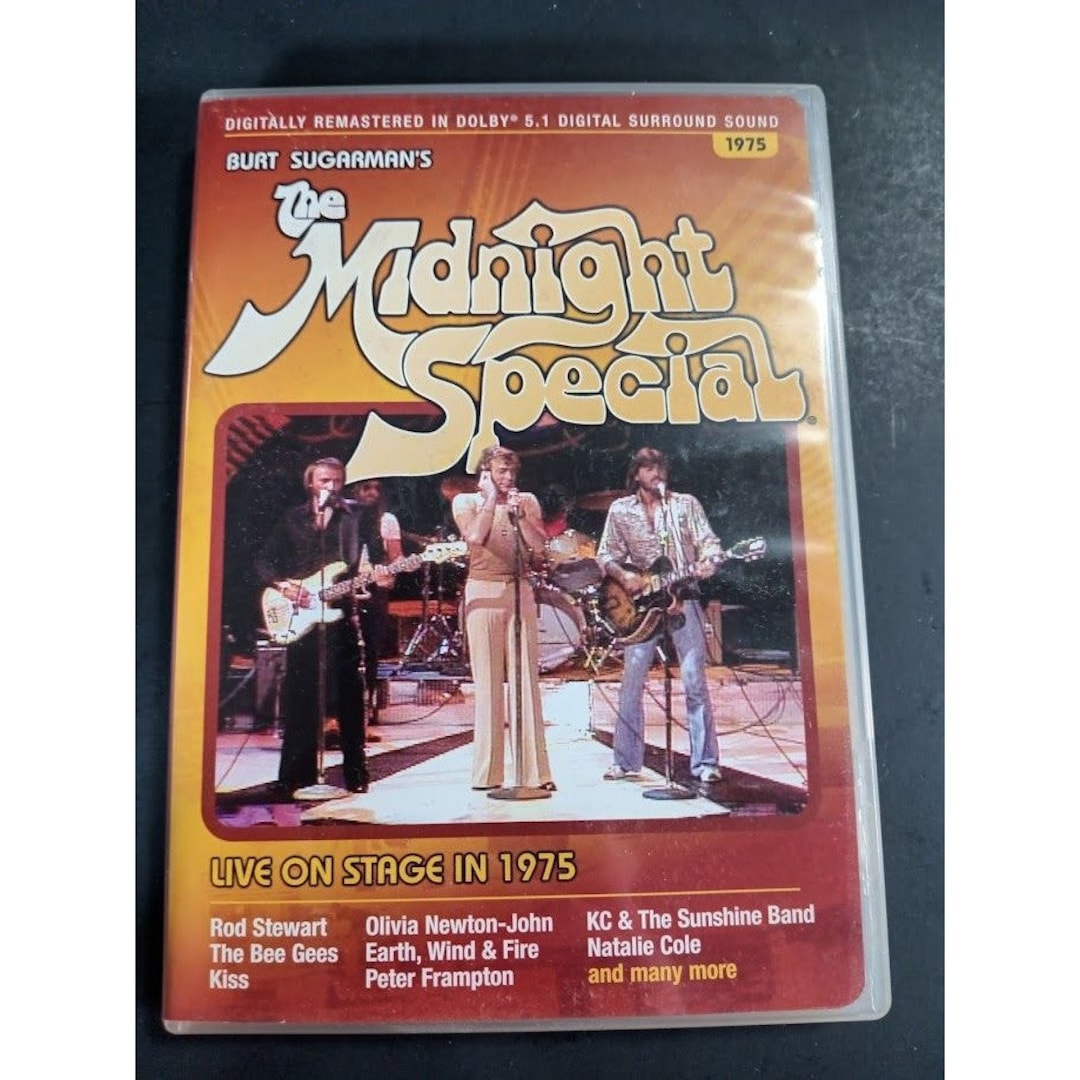 Burt Sugarman's the Midnight Special 1975 Rod Stewart, the Bee Gees - Etsy
