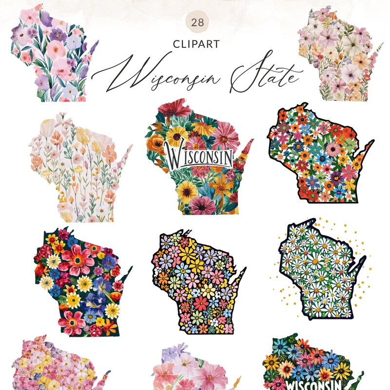 Wisconsin Graphic - Etsy