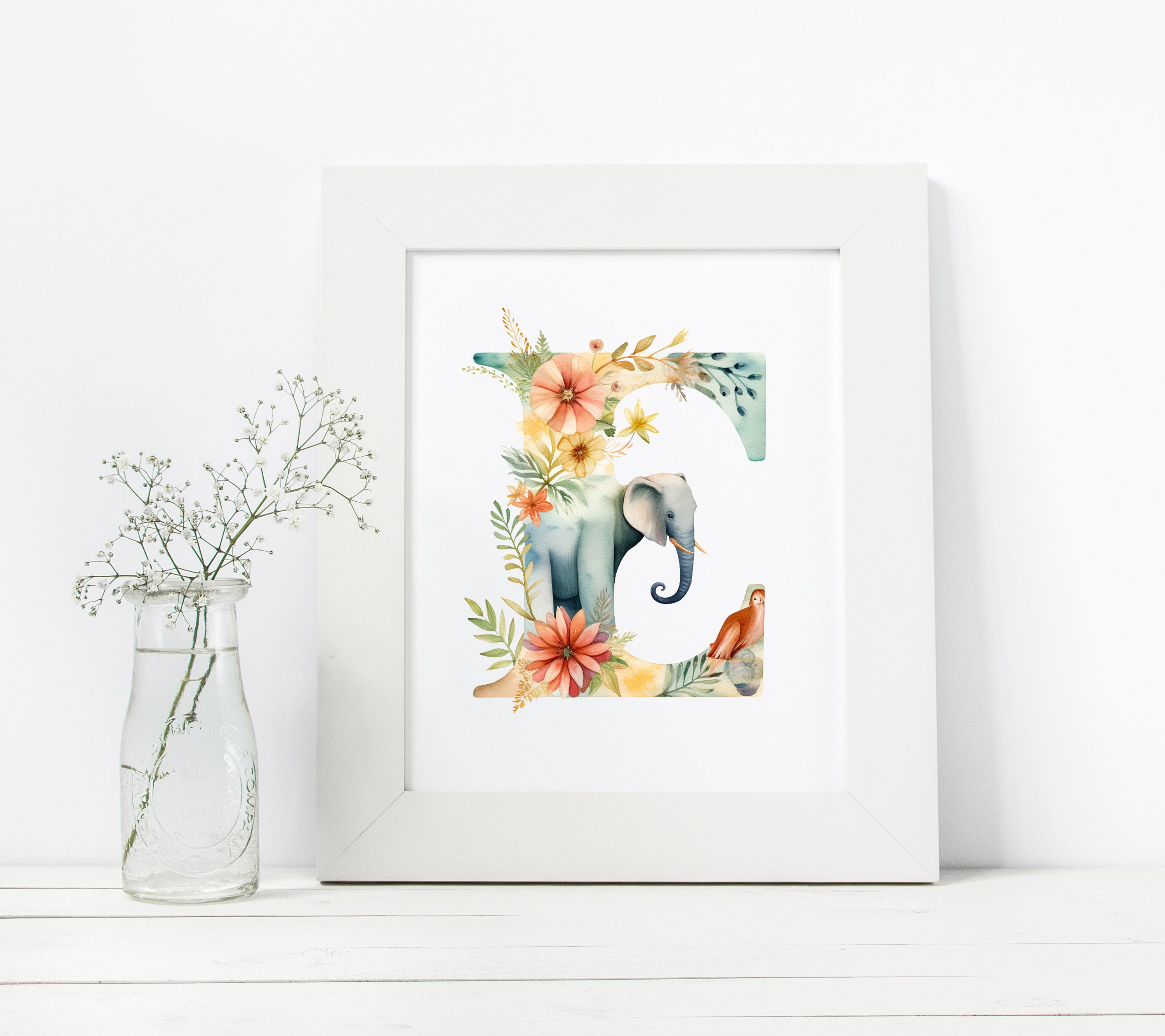 Animal Lettering, Nursery Letters Clipart, Zoo Alphabet Clipart ...