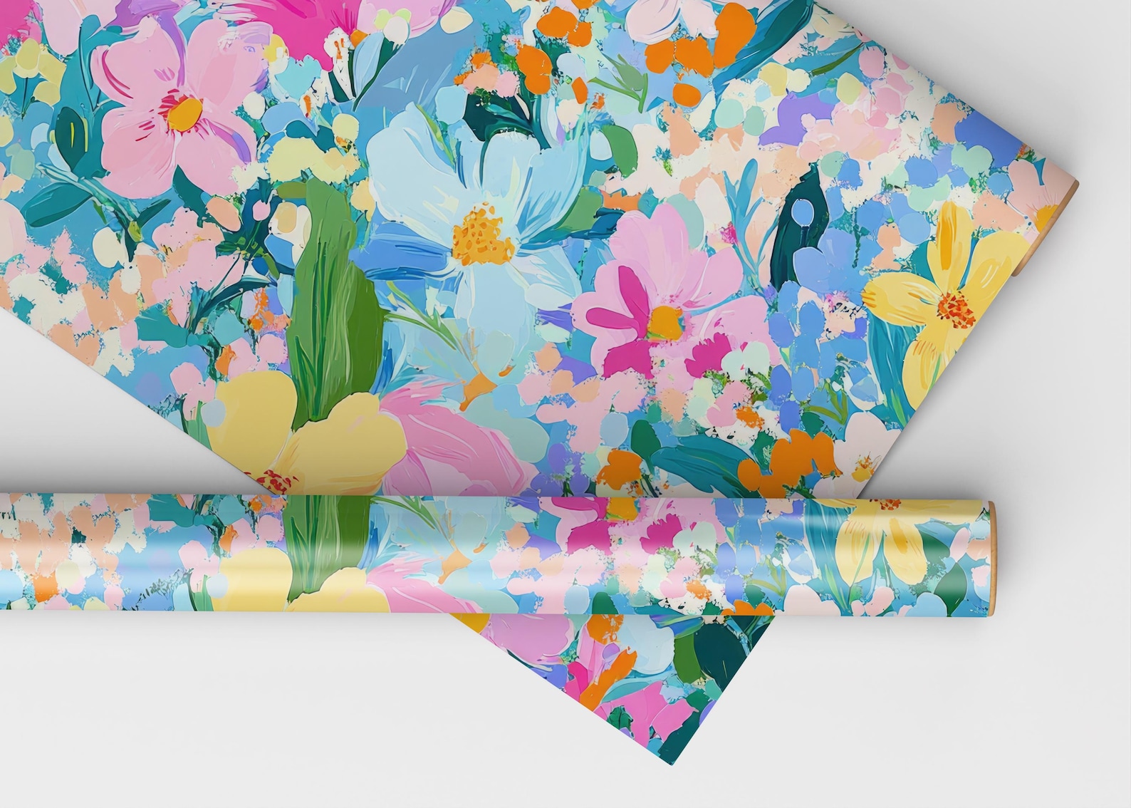 Modern Floral Print Seamless Modern Floral Pattern for Fabric Design ...