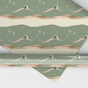 Nativity Scene Background Pattern Seamless Christian Christmas ...