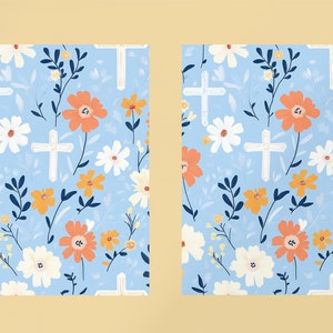 Christian Cross Background Pattern, Pastel Easter Cross Pattern, Cute ...