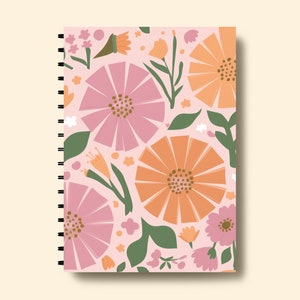 Seamless 70s Daisy Pattern, Repeating Retro Daisy Pattern Background ...