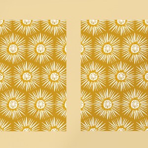 Boho Sun Seamless Pattern, Boho Summer Seamless Pattern, Summer Sun ...