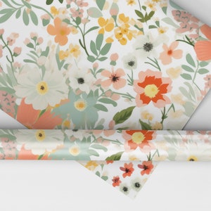 Pastel Spring Floral Background Seamless Pastel Floral Pattern for ...