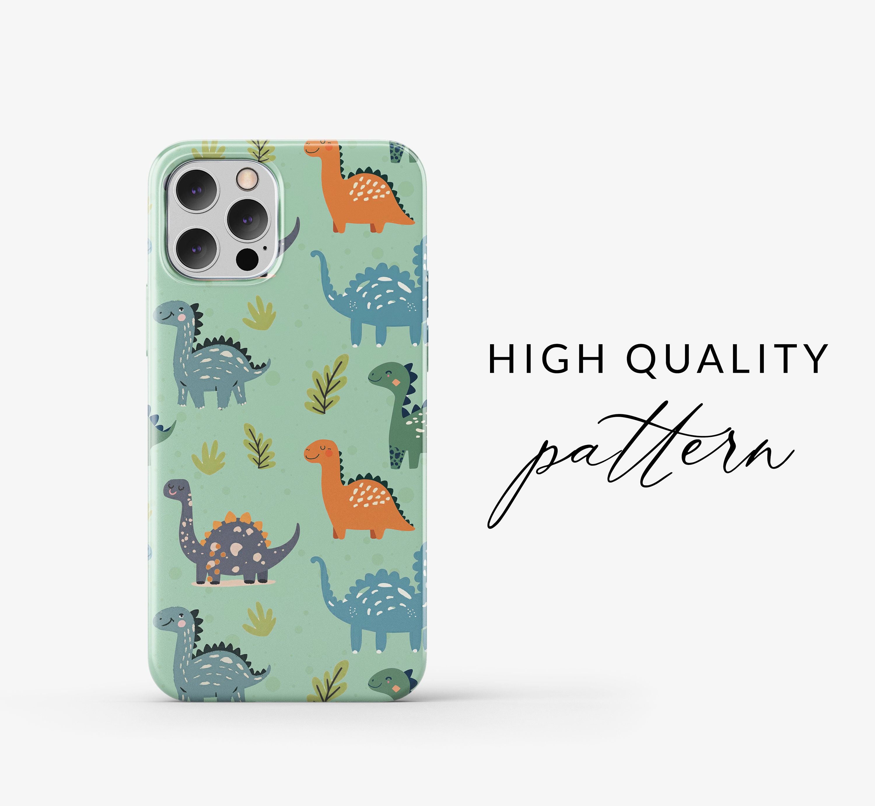 Seamless Dinosaur Background, Green Dinosaur Wallpaper Pattern ...