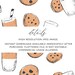 Milk and Cookies Seamless Pattern Chocolate Chip Cookies Background ...