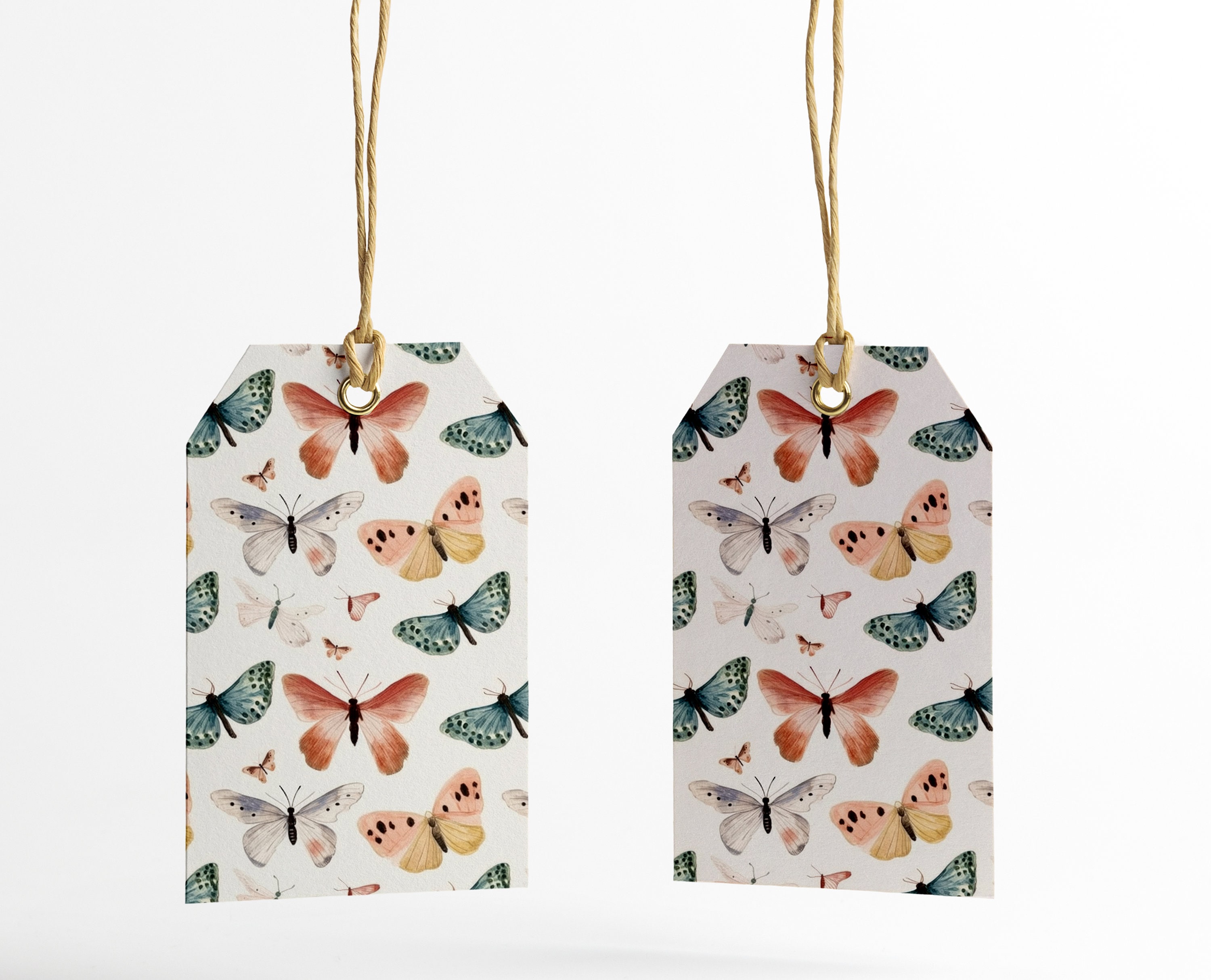 Seamless Moth Pattern Boho Moths Background Seamless Painted Moths ...