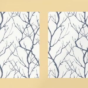 Seamless Branches Pattern, Winter Tree Seamless Background, Twigs ...