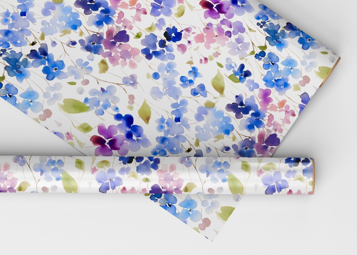 Hydrangea Background Wallpaper Pattern Seamless Hydrangea - Etsy