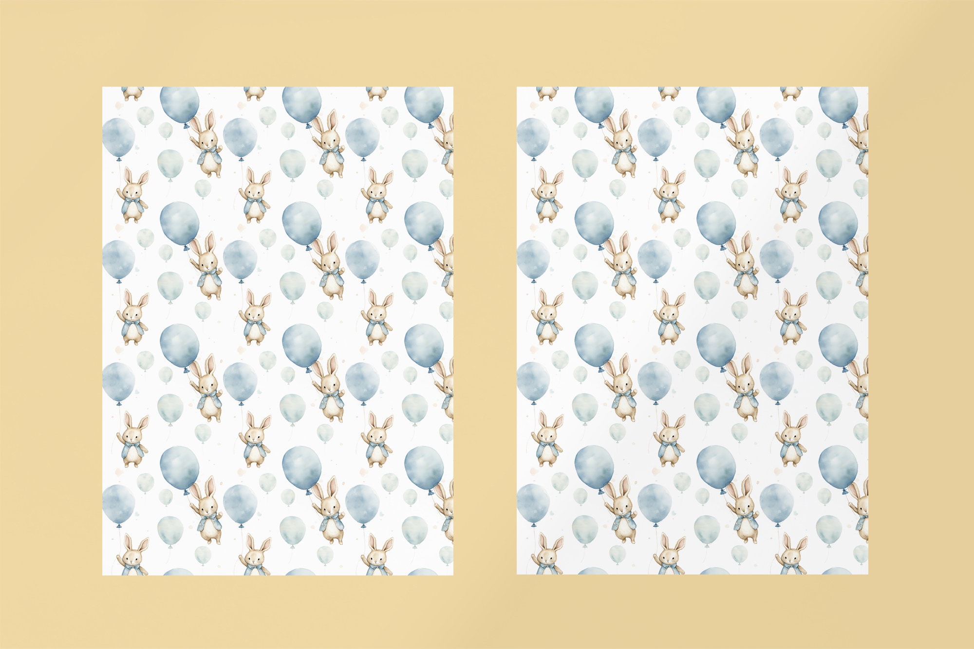 Seamless Baby Boy Patterns, Light Blue Baby Boy Seamless Patterns for ...